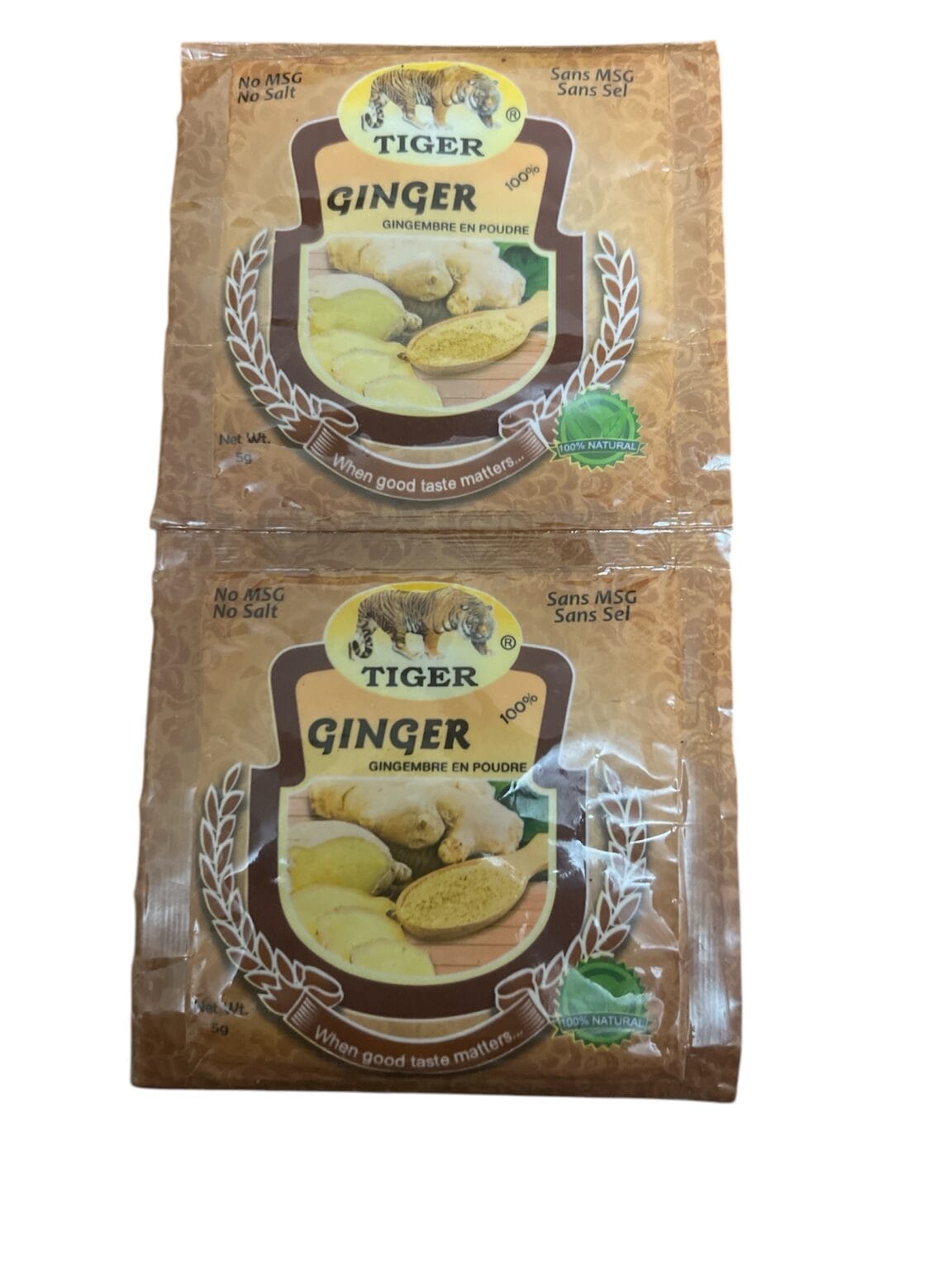 Tiger ginger powder 6 sachets – Clarice Essentials